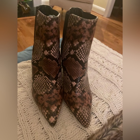 Qupid | Shoes | Quips Faux Snakeskin Boots | Poshmark
